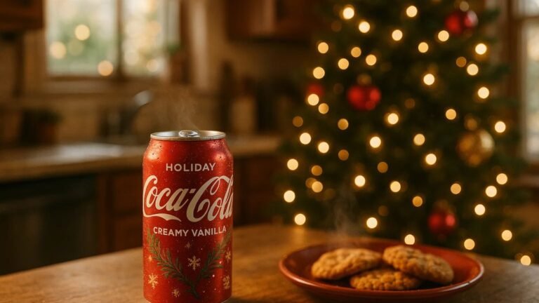Coca Cola Holiday Creamy Vanilla Returns for 2025 Festive Season