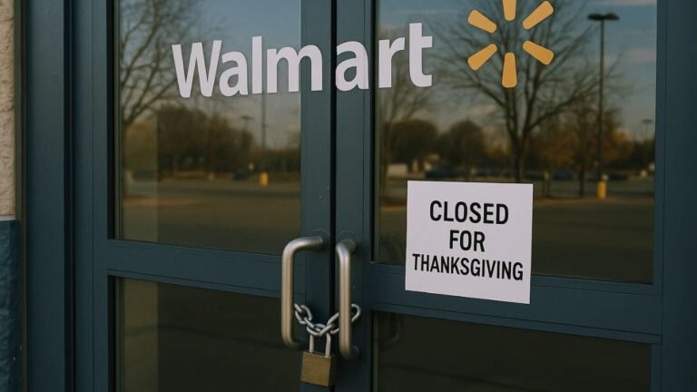 Is Walmart Open on Thanksgiving? Here’s the 2025 Holiday Update
