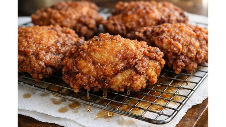 Crispy Fried Chicken Thighs Recipe (Juicy & Easy)